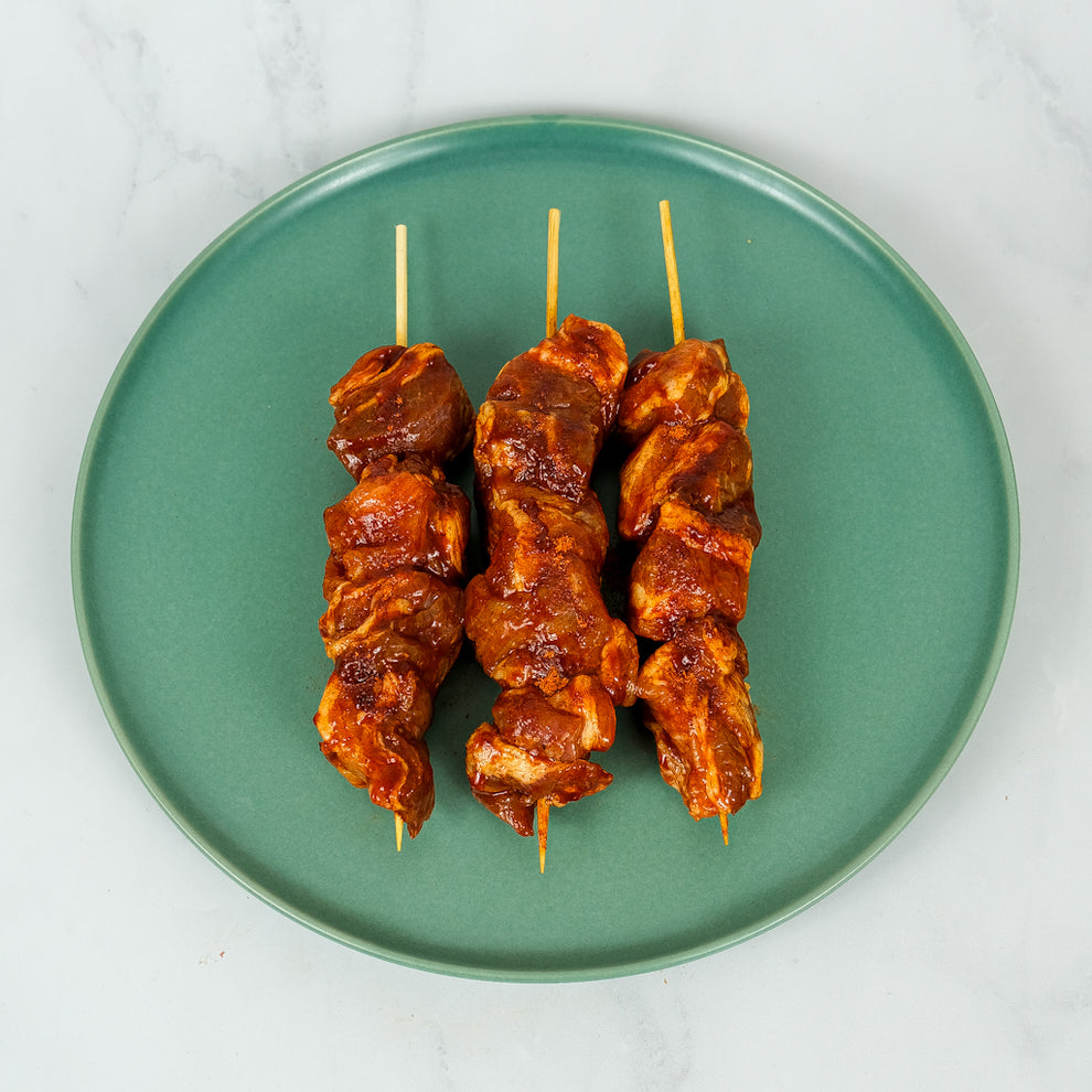 Australian Smokey BBQ Pork Belly Stick | Bertie’s Butcher – Bertie's ...